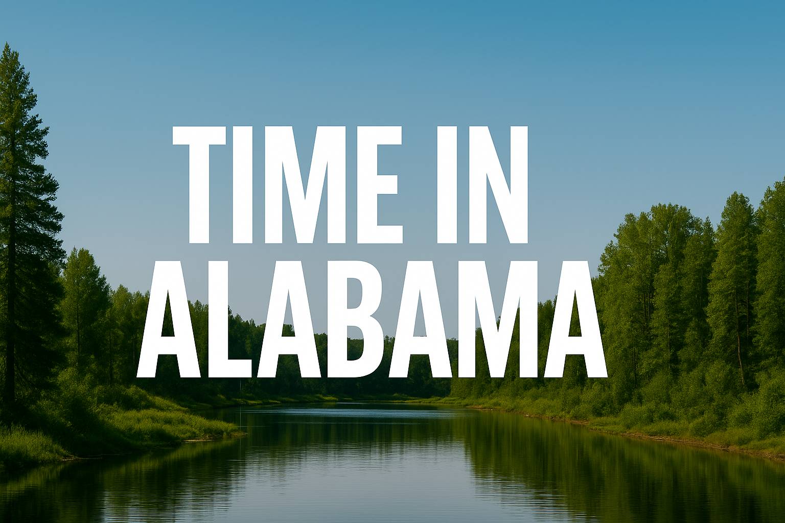 What Time Is It in Alabama? - Time Zone Info
