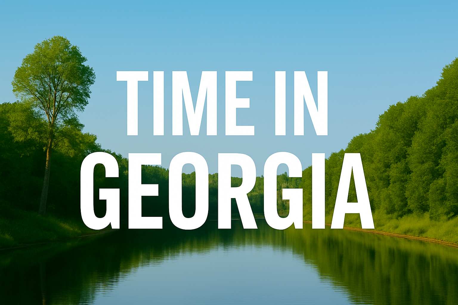 What Time Is It in Georgia? - Time Zone Info