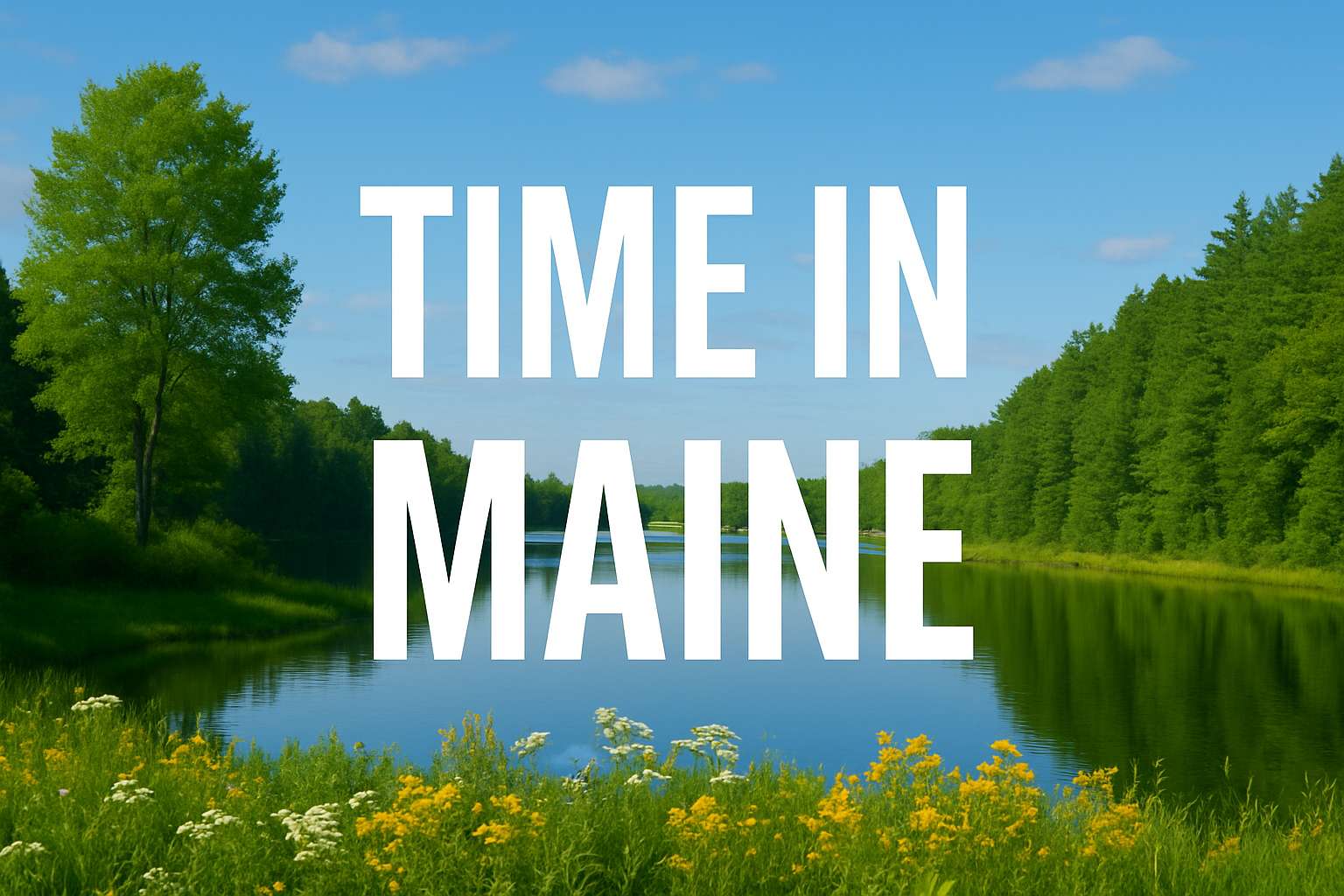 What’s the Time in Maine? - Time Zone Info