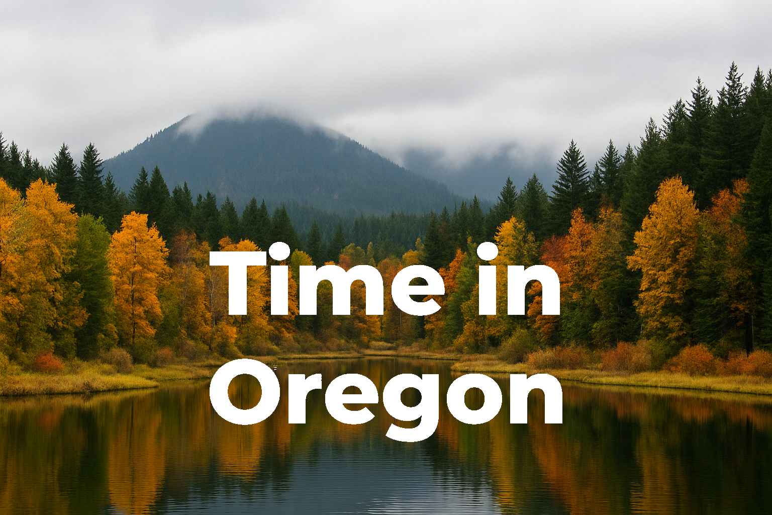 What Time Is It in Oregon? - Time Zone Info