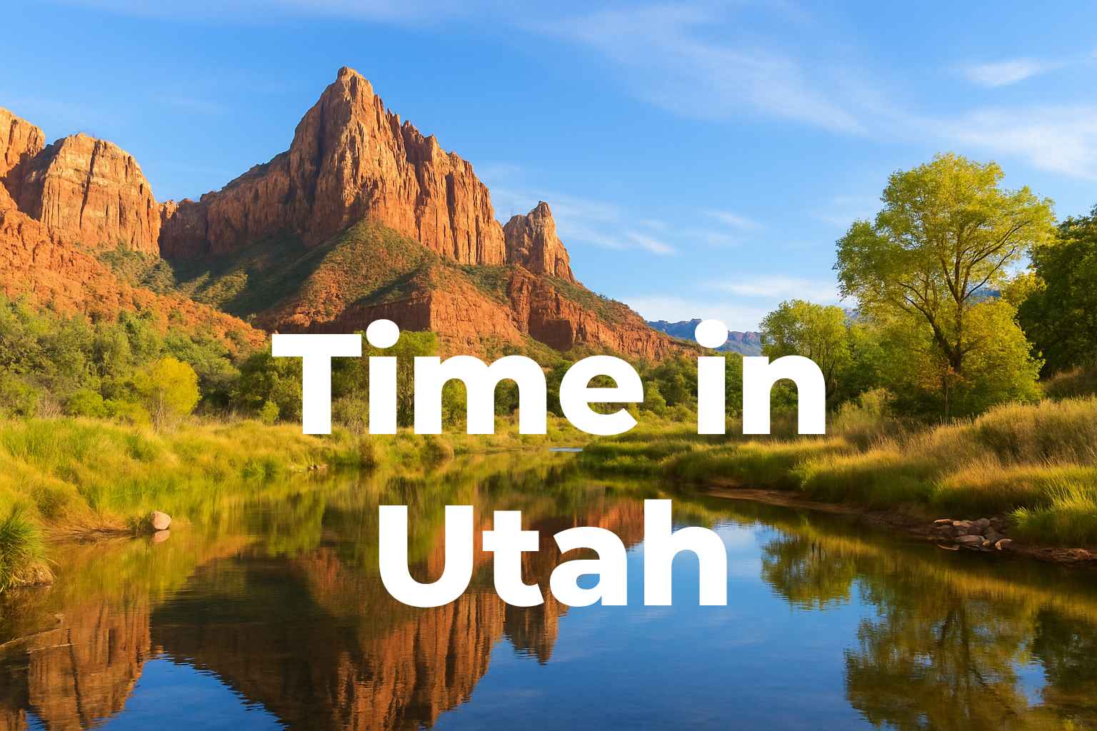 What Time Is It in Utah? - Time Zone Info